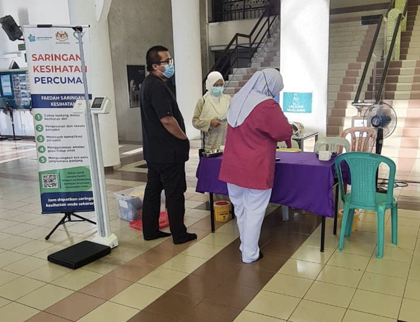 Program Saringan Kesihatan oleh Klinik Kesihatan